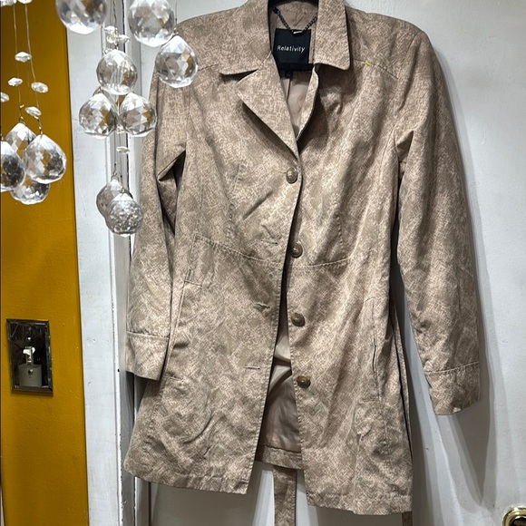 Relativity | Jackets & Coats | Relativity Tan Trench Coat Classic ...